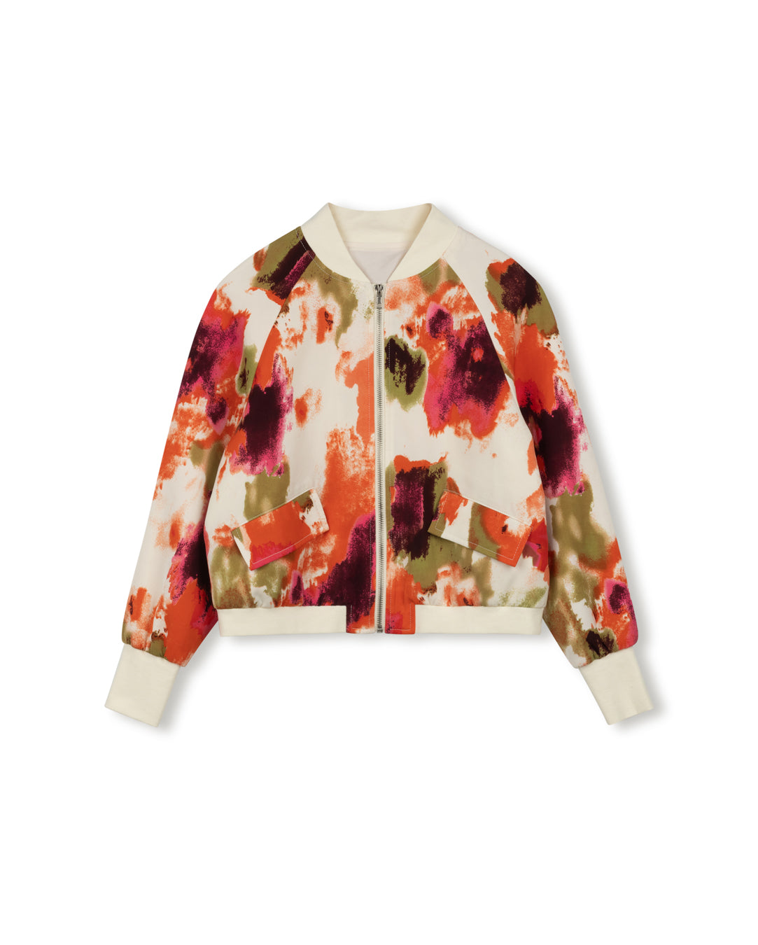 Riley Poplin Cropped Jacket